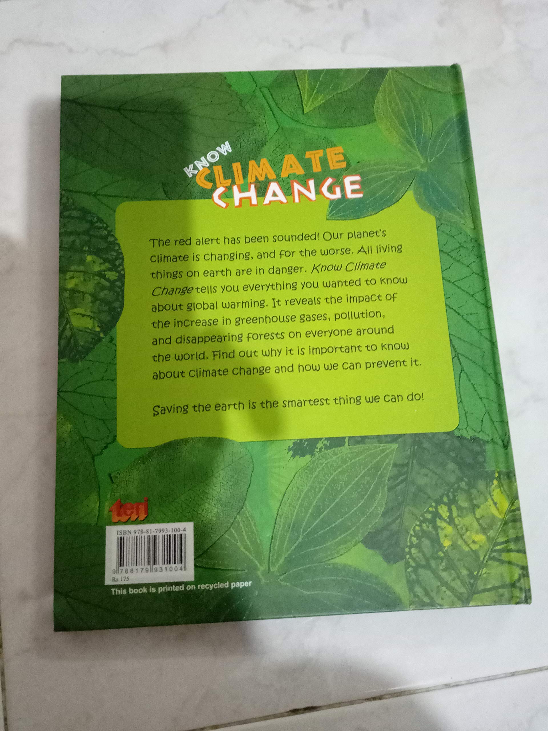 Buy Know Climate Change: Key stage 3 (Save Planet Earth) Book Online at ...
