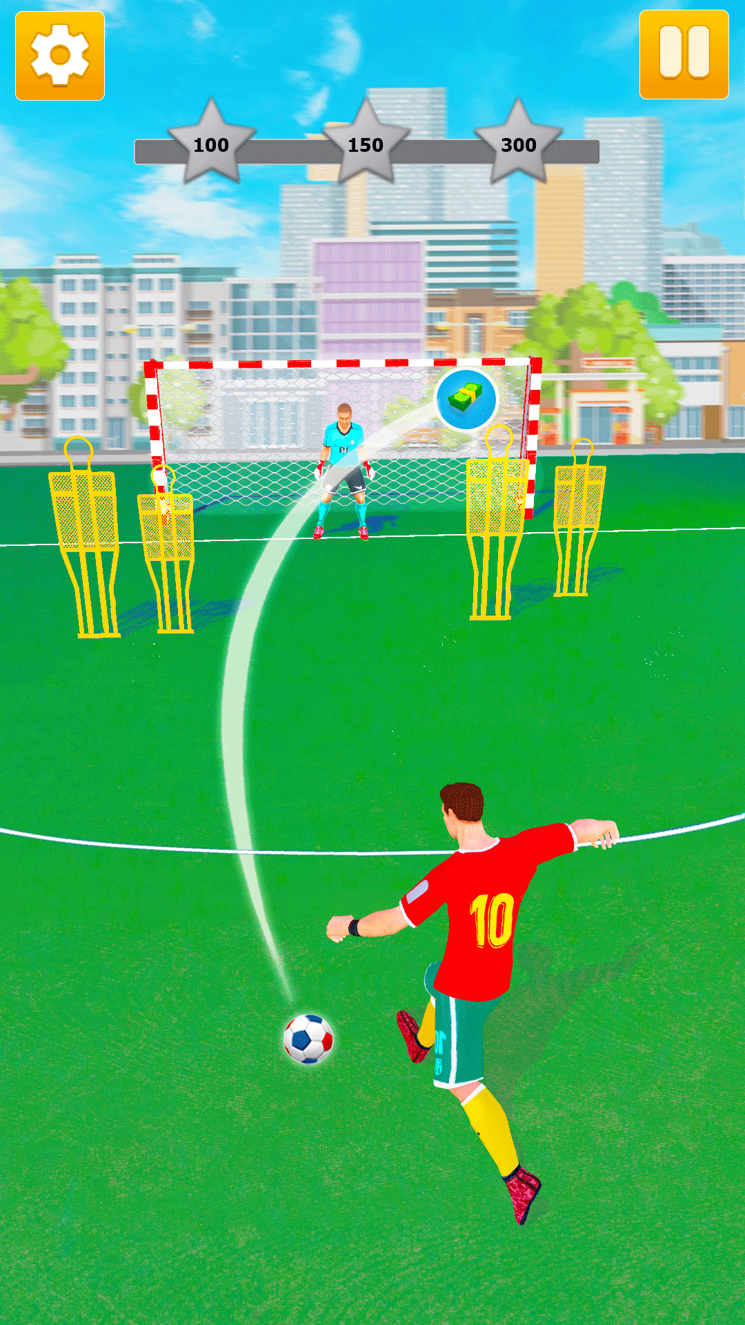 Street futbol Soccer 3d Football Games: Futsal Game 2025, Penalty kick ...