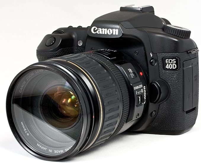 Amazon.com : Canon EOS 40D 10.1MP Digital SLR Camera with EF 28-135mm f ...