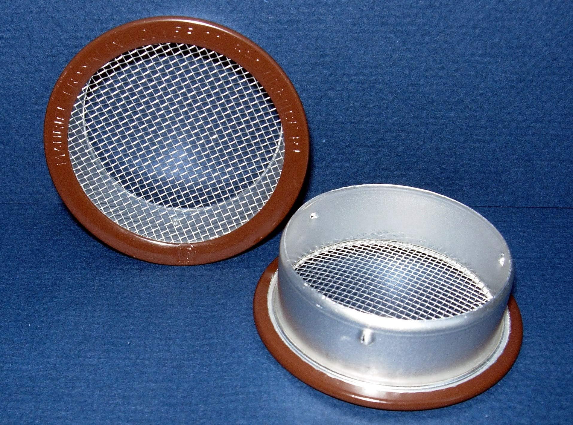 4" Round Open Screen Vent - White - Pkg of 4 - Amazon.com