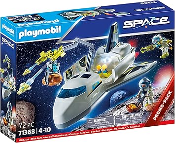 Amazon.com: Playmobil Mission Space Shuttle : Toys & Games