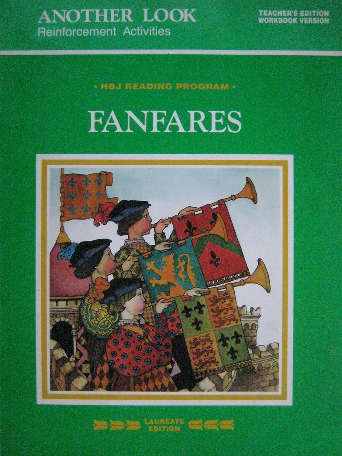 Another Look Reinforcement Activities (Fanfares, HBJ Reading Program ...
