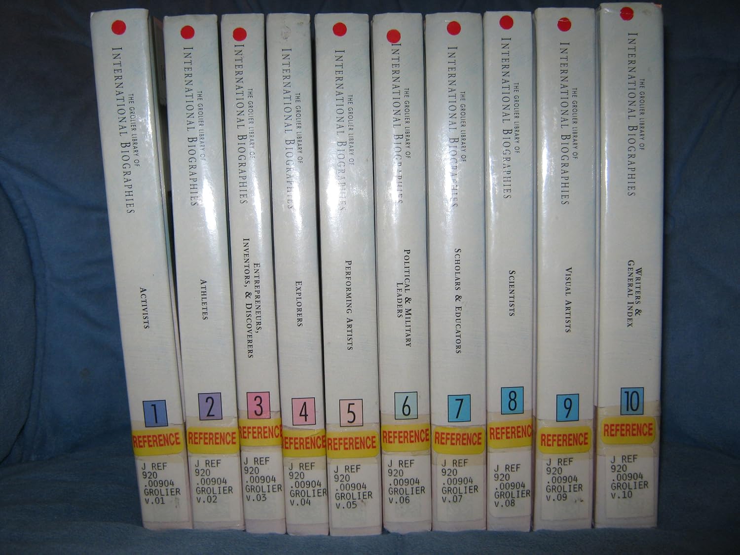 Buy The Grolier Library of International Biographies Book Online at Low ...