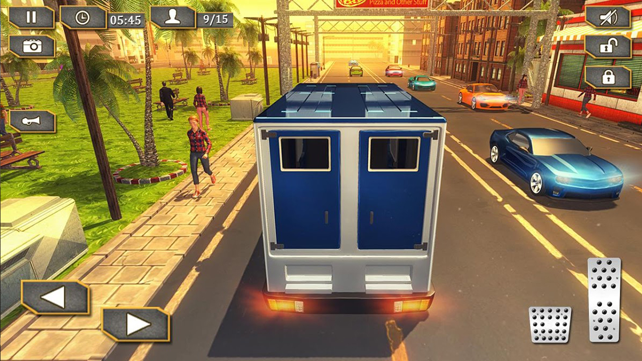 Bank Cashier Manager Transporter Truck Driving 3D Simulator Adventure ...