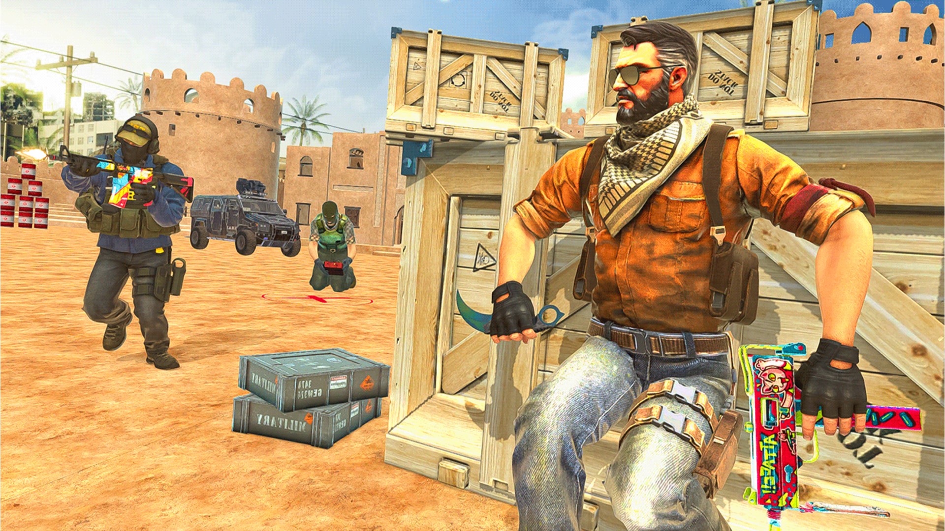 Modern FPS Gun Shooting Commando Strike 3D Battle Game - App on Amazon Appstore