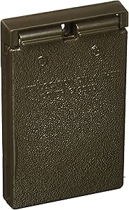 Legrand Pass & Seymour CA26BRV Cast Weatherproof Outdoor Cover, 1 Gang ...