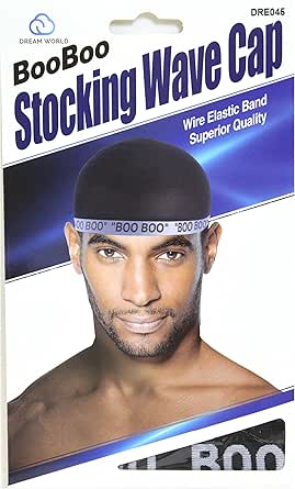 Amazon | Dream, Boo Boo STOCKING WAVE CAP, Wire Eastic Band (Item #045 ...