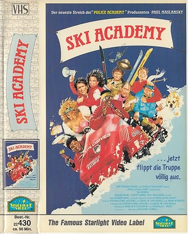 Ski Academy [VHS] : Roger Rose, Corbin Timbrook, T. K. Carter, Yvette ...