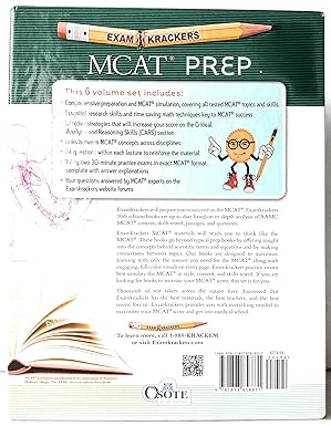 Examkrackers Mcat Study Package: 9781893858831: Medicine & Health ...