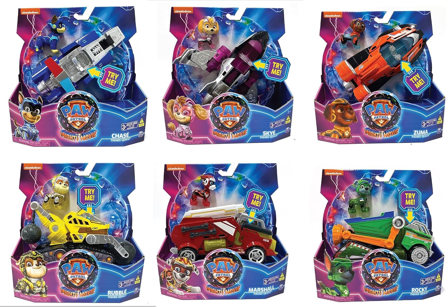Paw Patrol PAW-Movie Themed Vehicles Asst : Buy Online at Best Price in ...