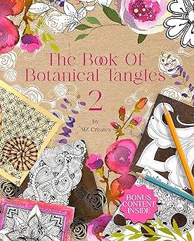 Amazon.com: The Book of Botanical Tangles 2: Learn Tangles and Line ...