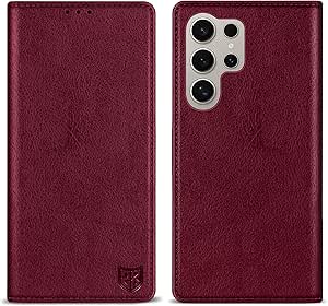 Amazon.com: ZZXX for Samsung Galaxy S25 Ultra Wallet Case with [RFID Blocking] Card Slot Stand ...