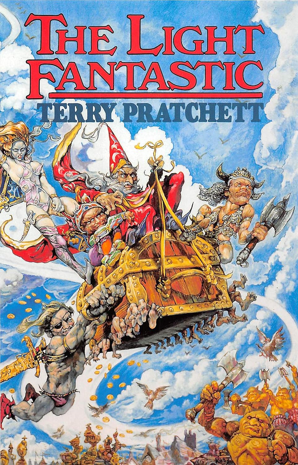 Amazon.com: The Light Fantastic: 9780861402038: Terry Pratchett: Books