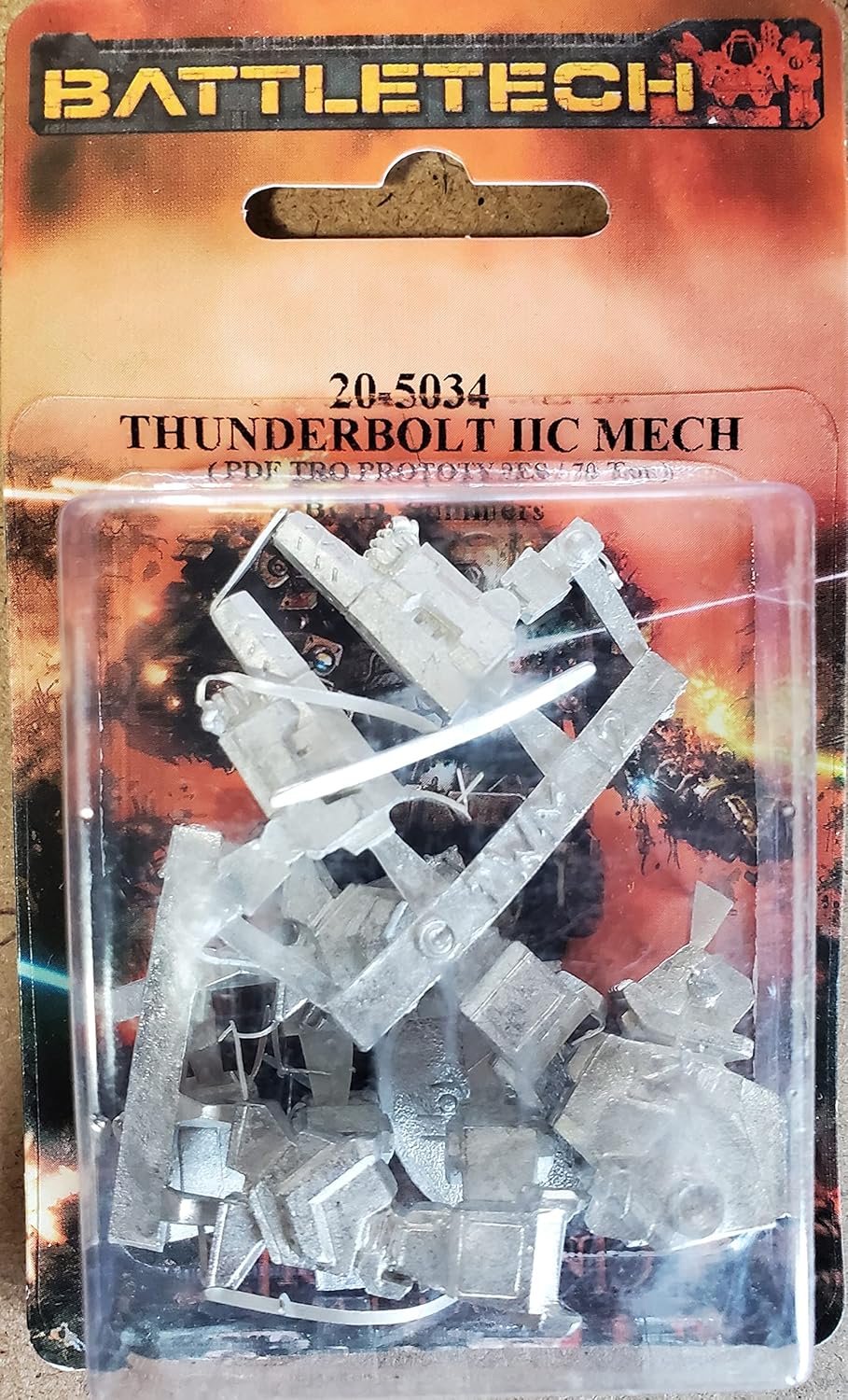 Amazon.com: BATTLETECH 20-5034 Thunderbolt IIC : Toys & Games