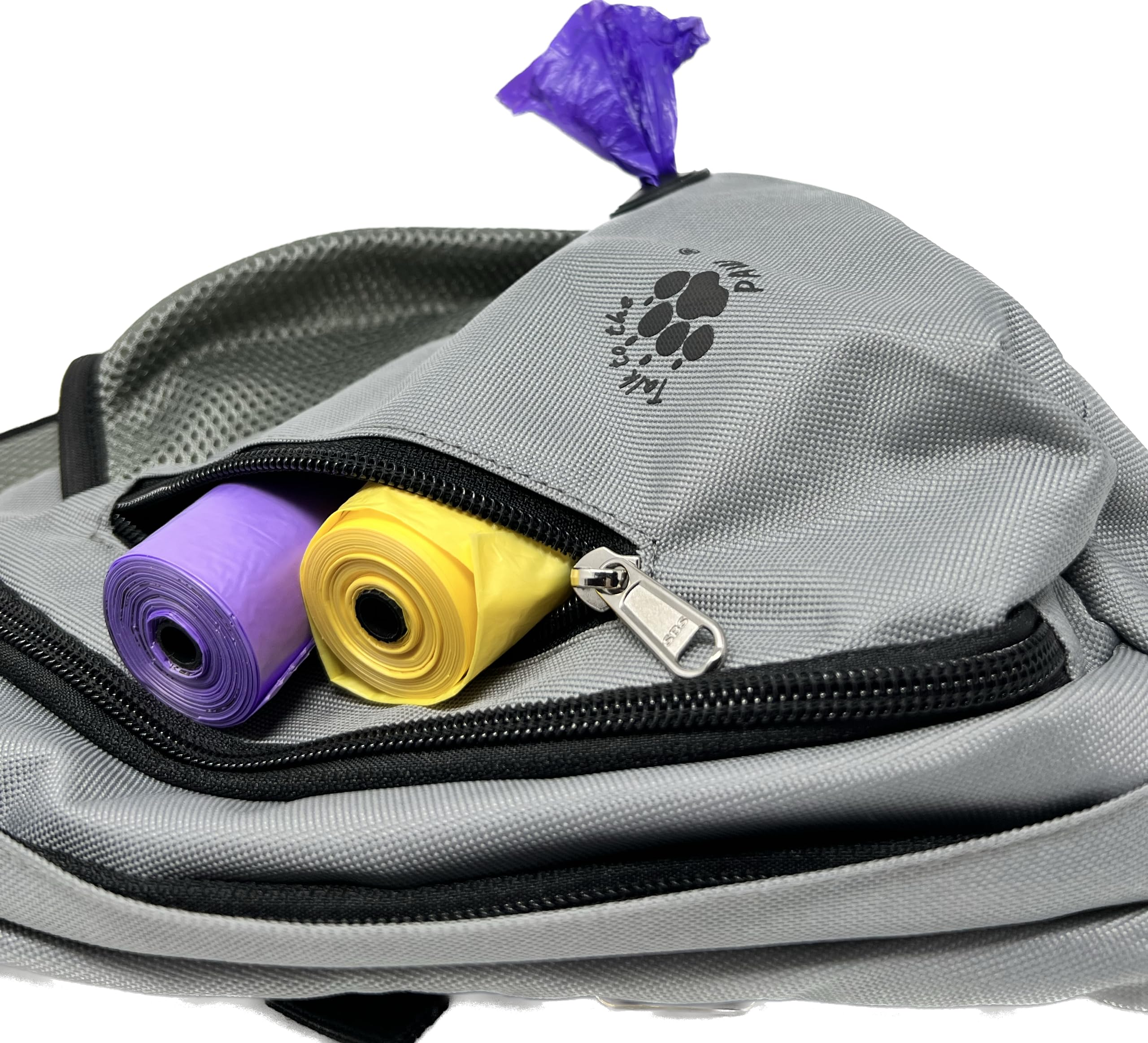 Dog Park Essentials Bag Talk To The Paw Dog Walking Bag - Treat Pouch ...