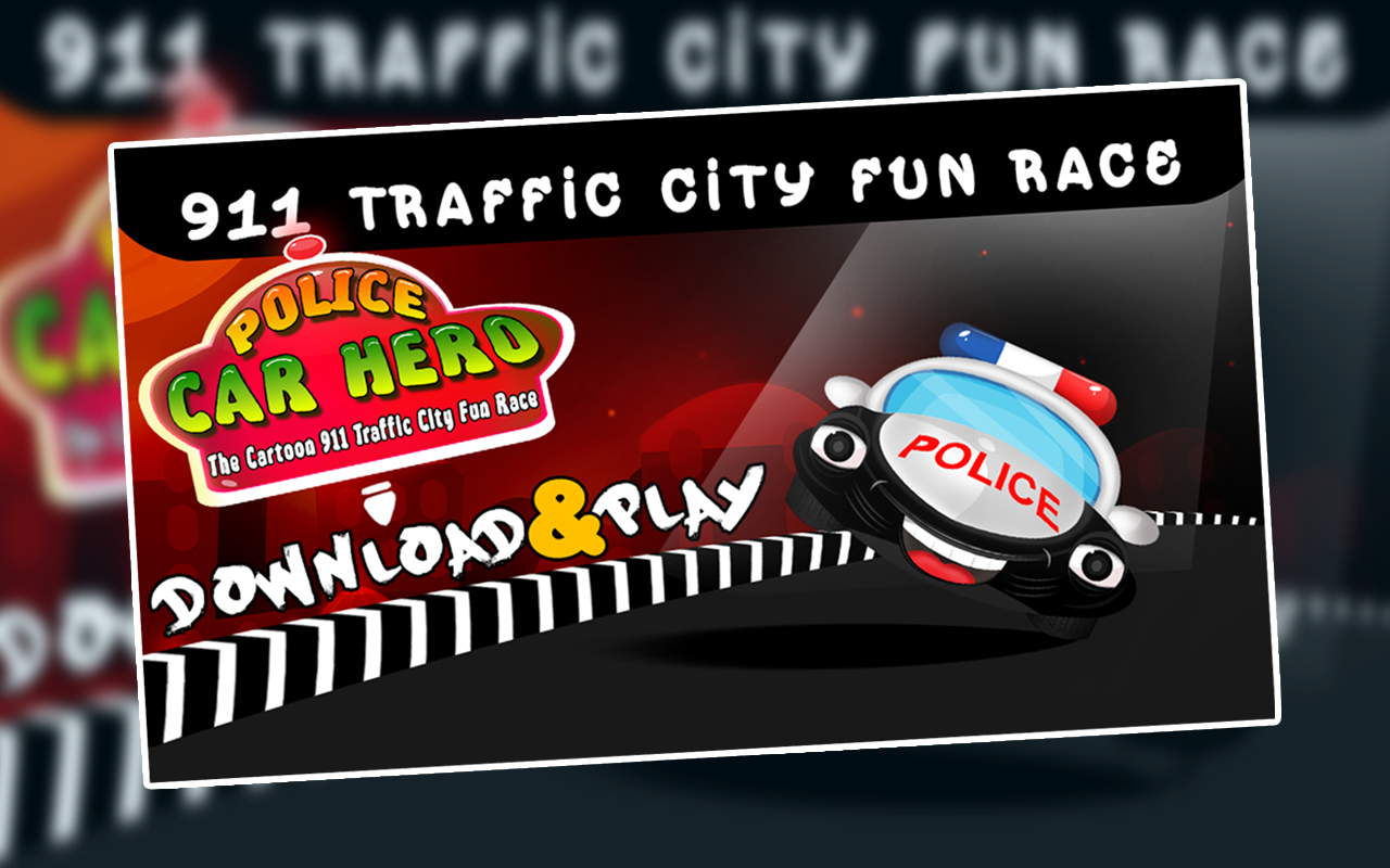Police Car Hero : The Cartoon 911 Traffic City Fun Race - Gold Edition ...