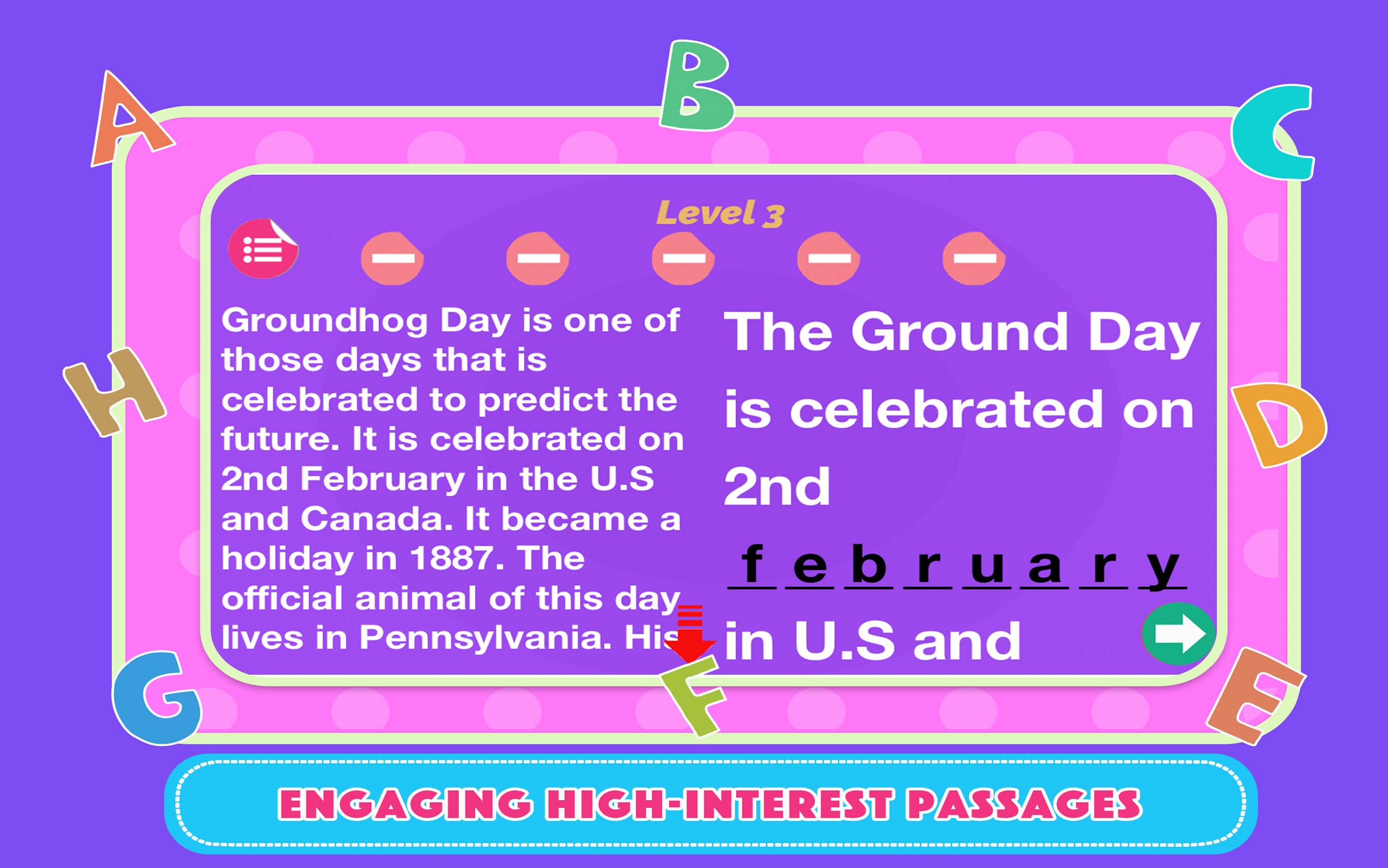 English Comprehension Reading - Grades 1, 2 and 3 - App on Amazon Appstore