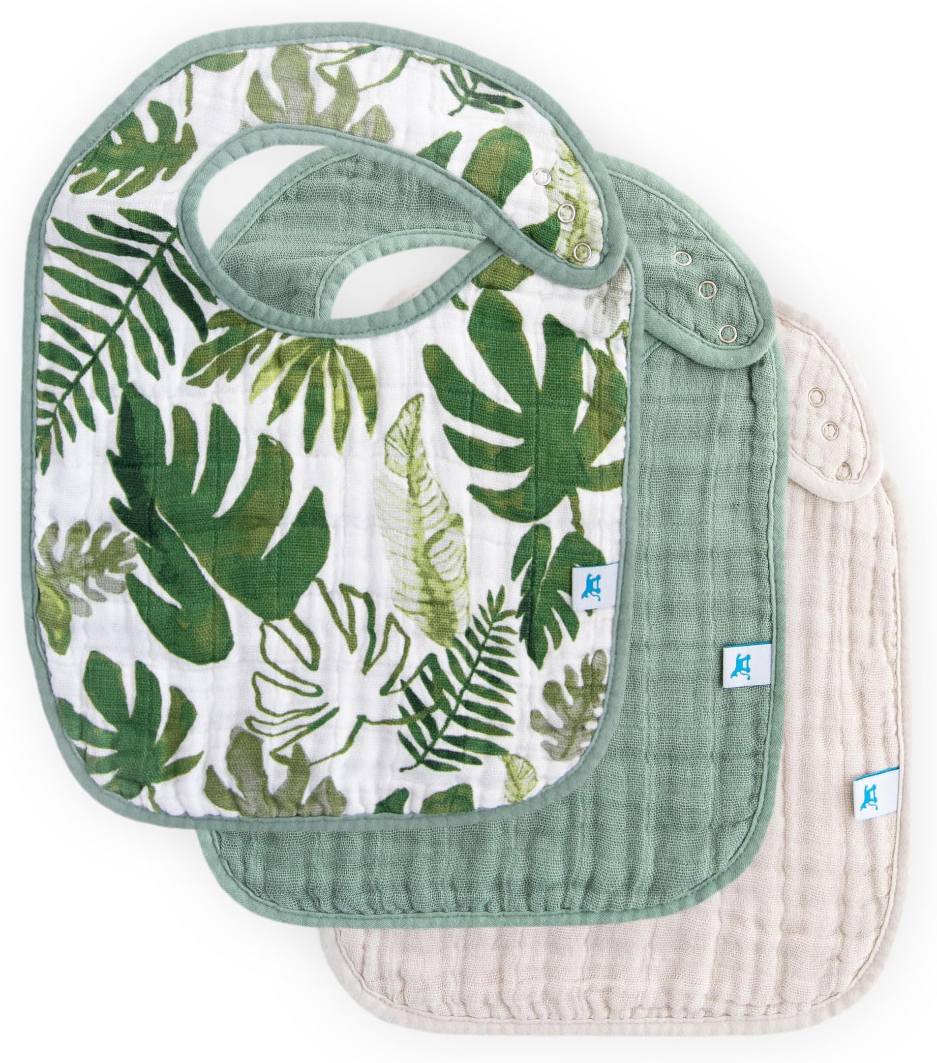 Amazon.com: aden + anais Burpy Bib, 100% Cotton Muslin, Soft Absorbent ...