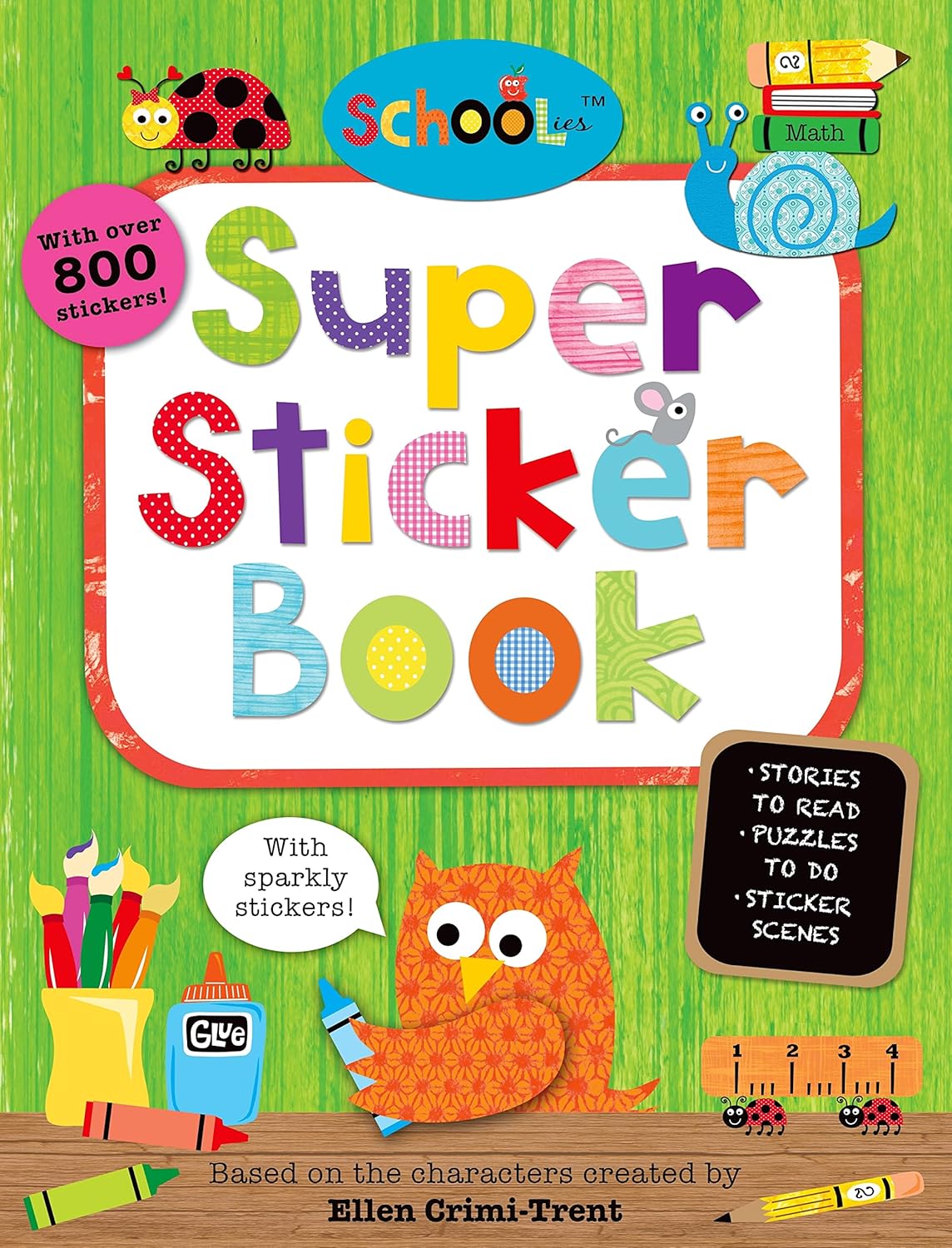 Amazon | Super Sticker Book (Schoolies) | Crimi-Trent, Ellen | Activity ...