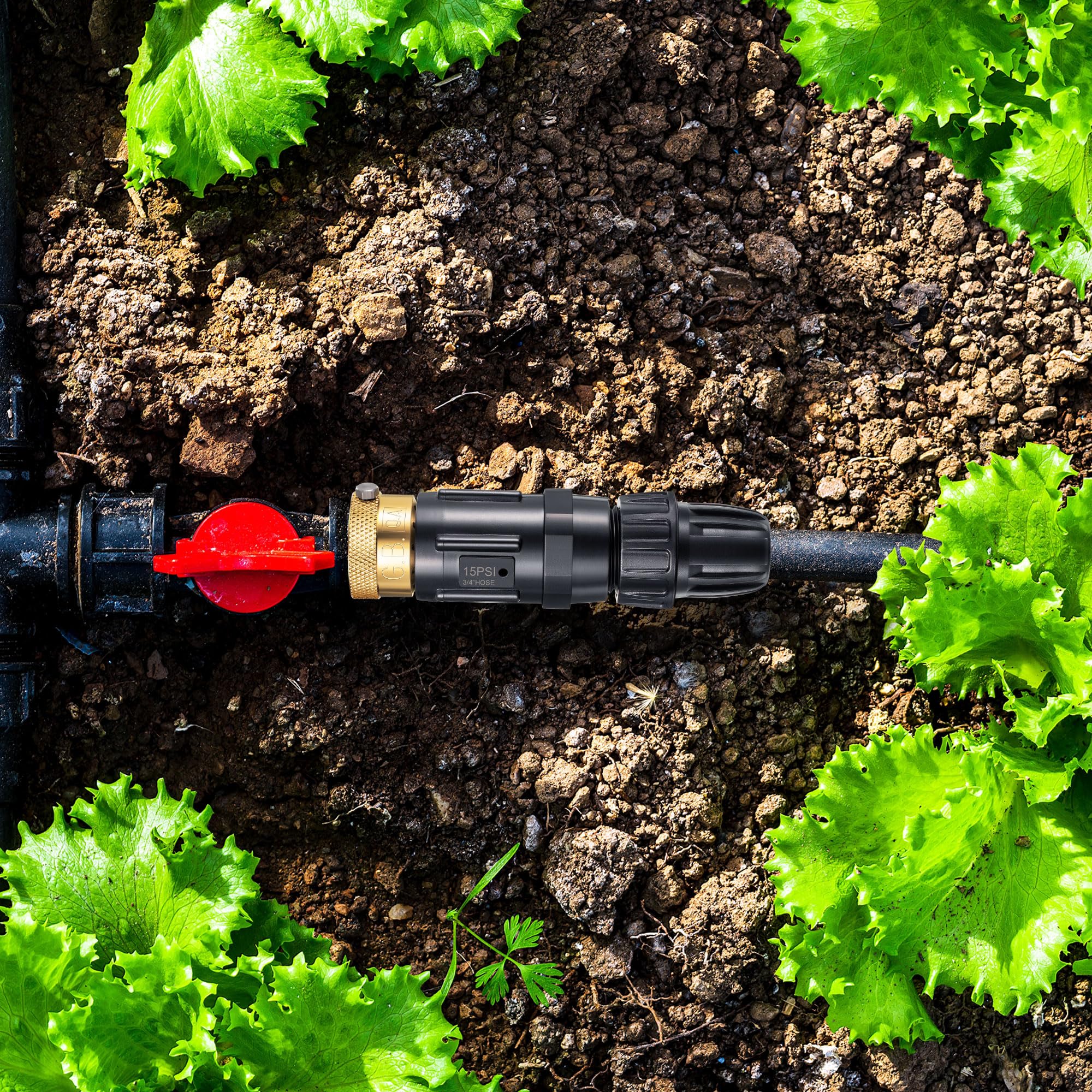 Snapklik.com : Feekoon 2 Set 15 PSI Drip Irrigation Faucet Adapter Kit ...