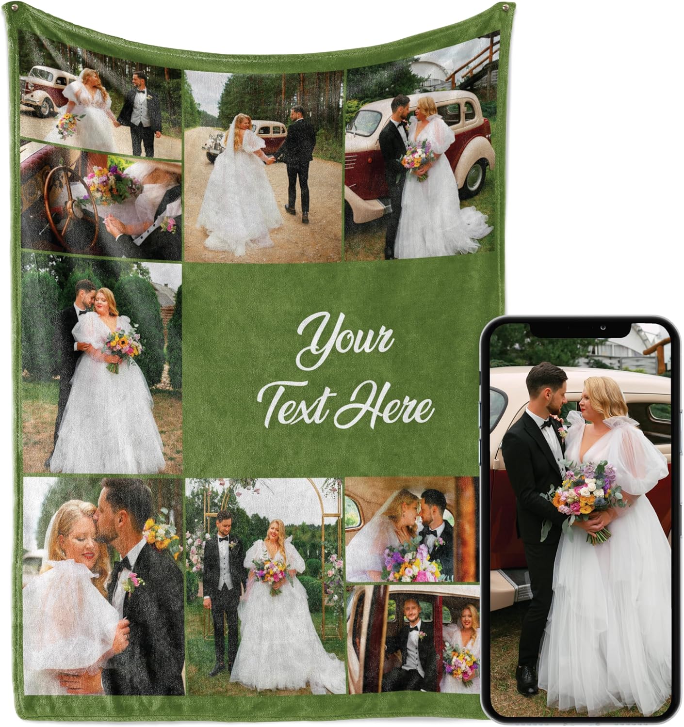 Amazon.com: Fabric Textile Products Ships Next Day - Custom Blanket ...