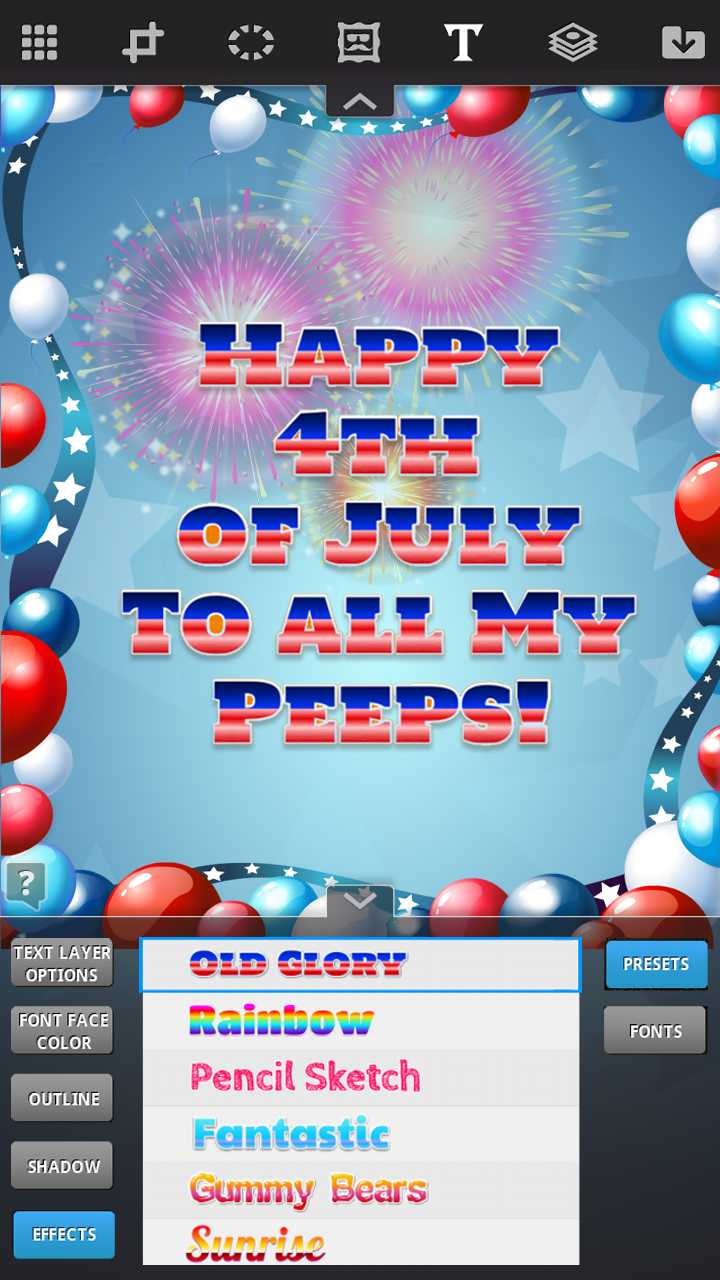 Koolrpix Celebrate America (4th July) - App on Amazon Appstore