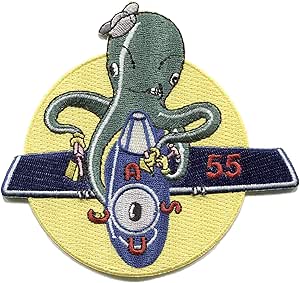Amazon.com: Carrier Aircraft Service Unit 55 patch : Clothing, Shoes ...