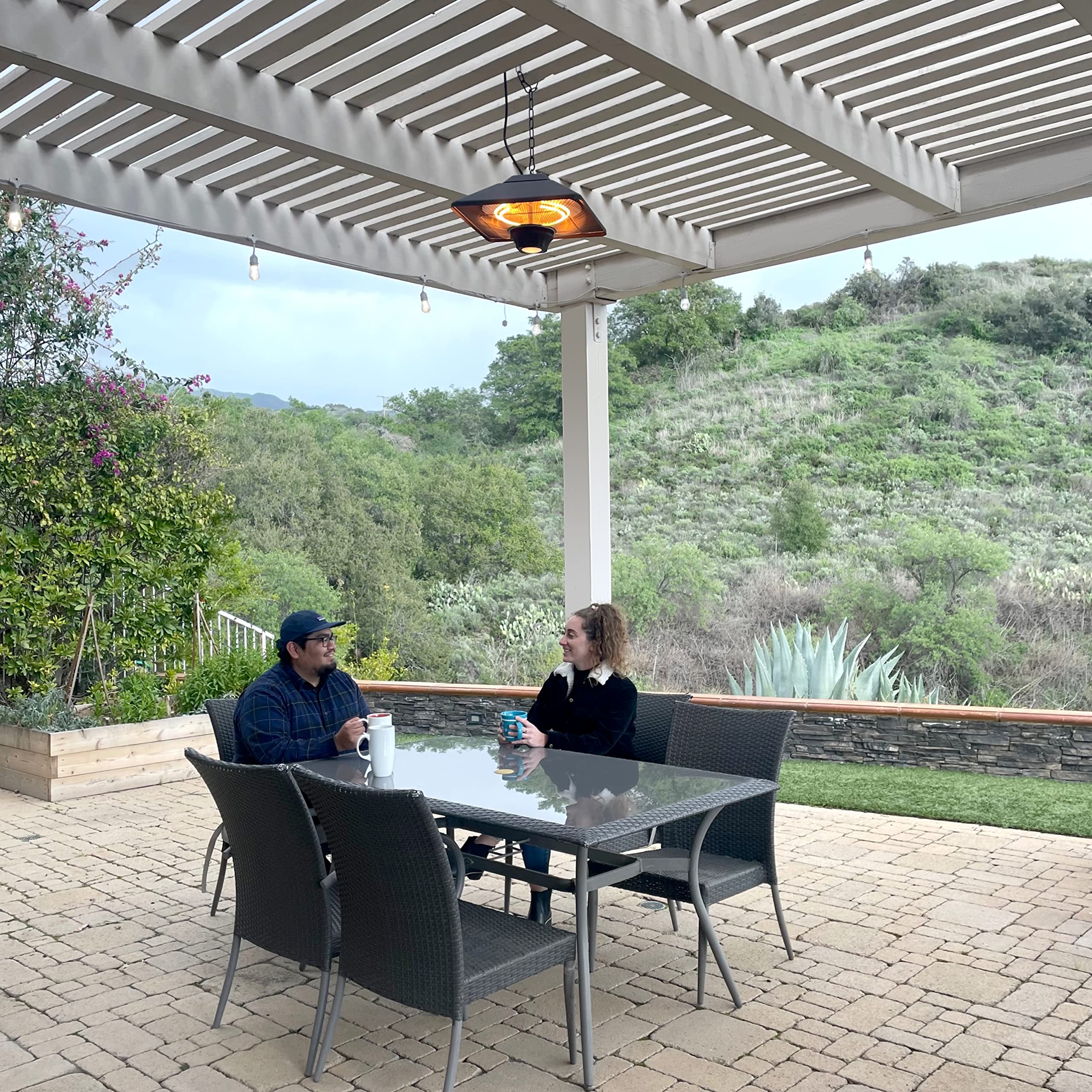 Snapklik.com : Newair Outdoor Electric Infrared Ceiling Patio Space ...