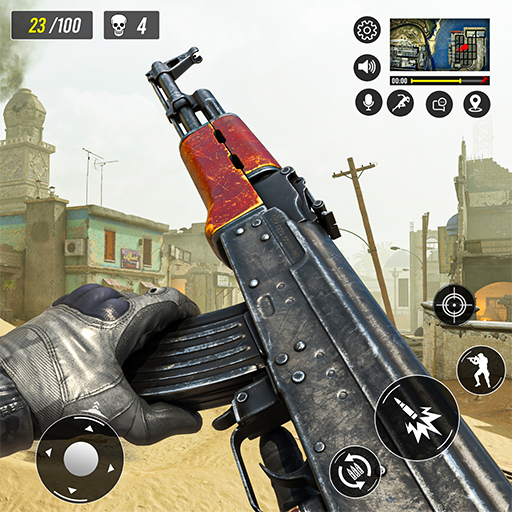 jogos de simulador de arena qar de tiro com arma FPS real 2023 - jogo ...