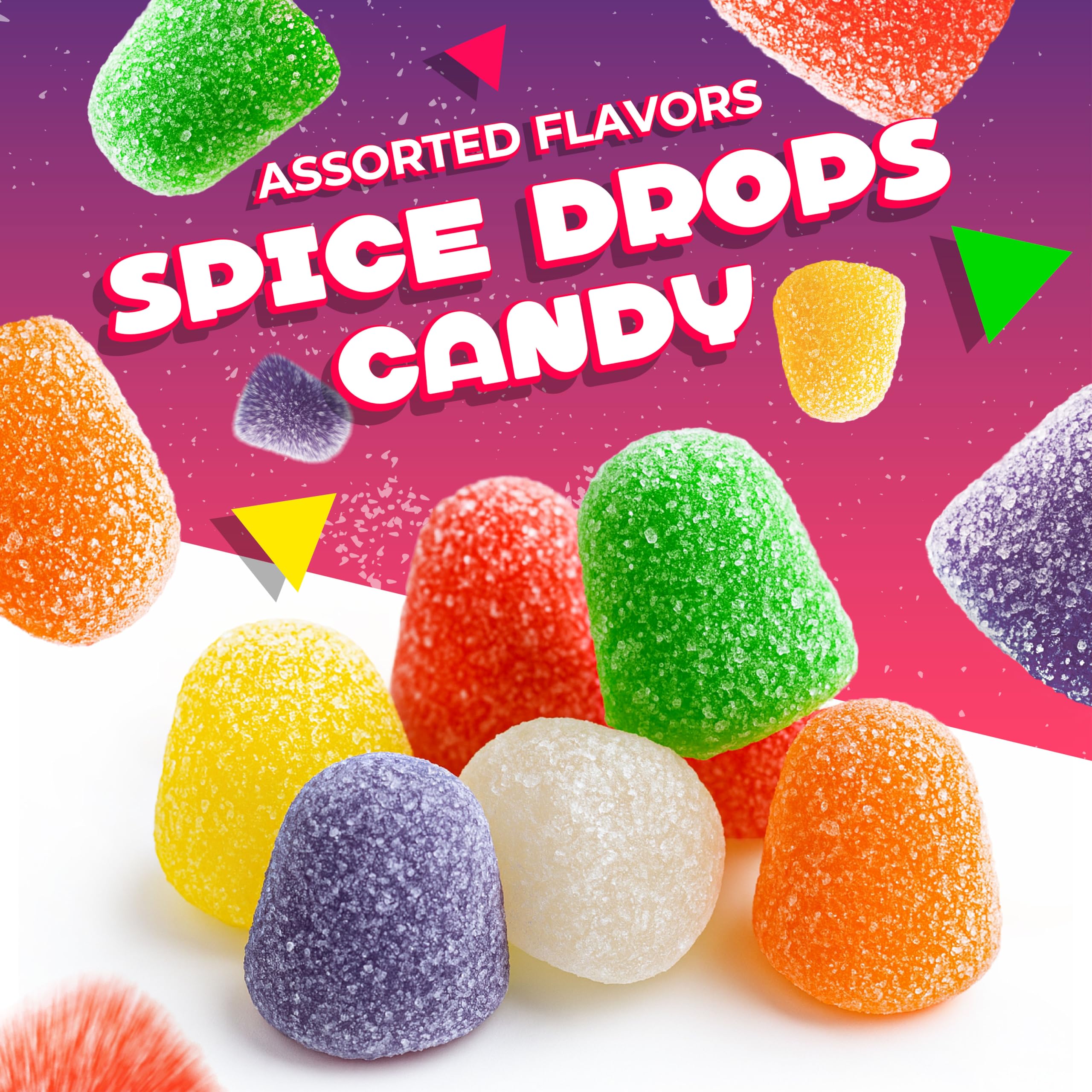 Snapklik.com : Spice Drops Candy 3 Lb Bag Assorted Spiced Gum Drops ...