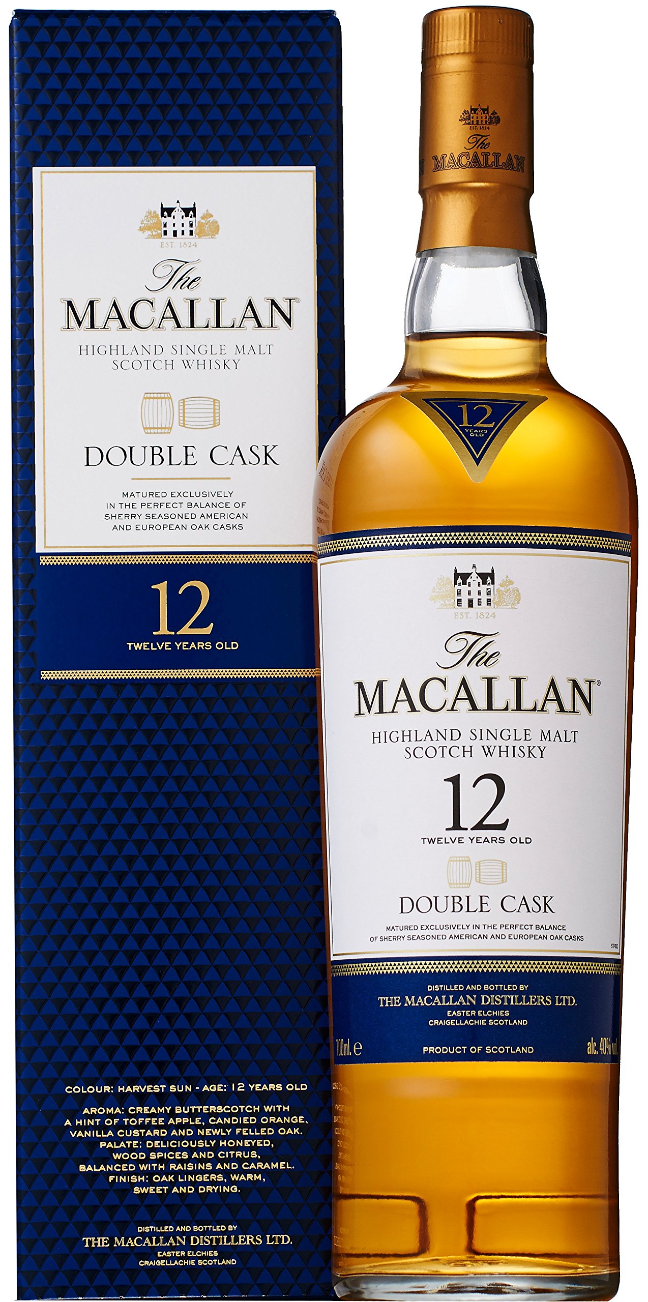 The Macallan Whisky Double Cask 12 Anos 700ml | Amazon.com.br