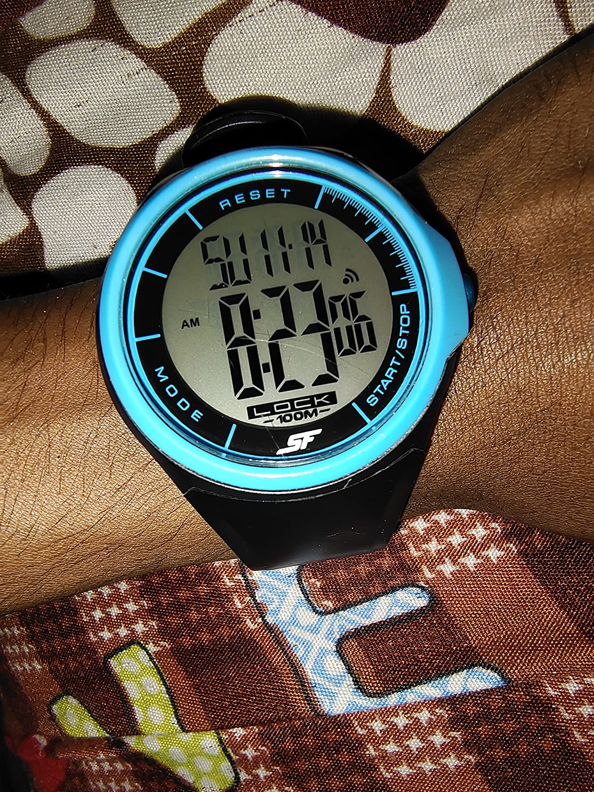 SF Ocean Digital Grey Round Dial Men's Sport Watch-NM7992PP12 : Amazon ...