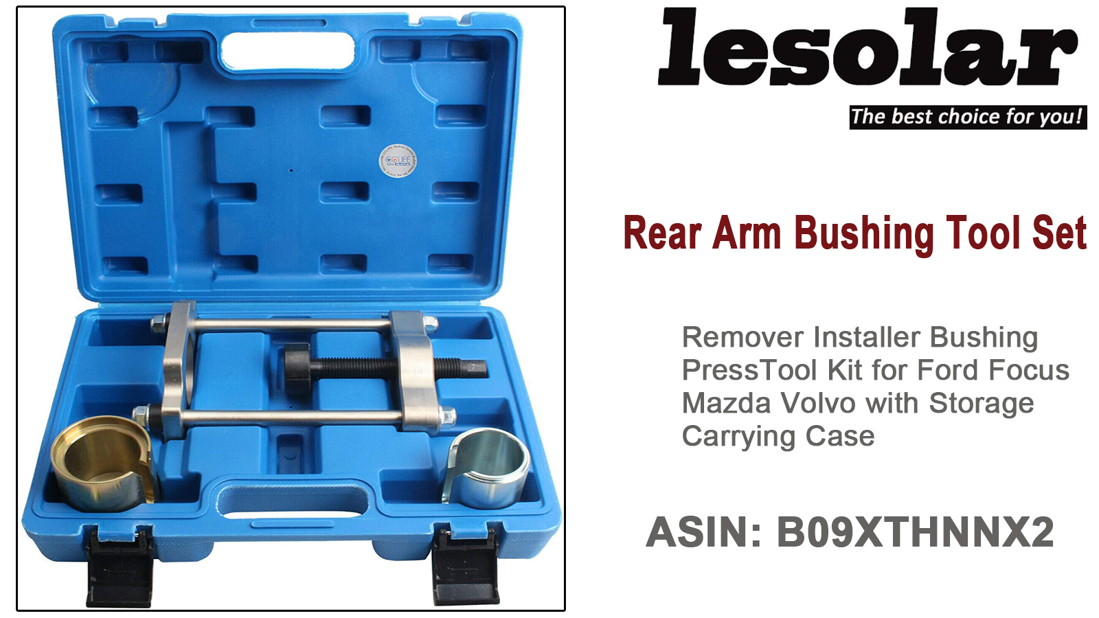 Watch Rear Trailing Arm Bushing Tool Arm Bushing Remover Installer on ...