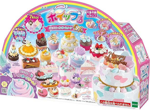 Amazon.com: Whipple Epoch W - 136 Pastel Rainbow Sweets DX Toy ...