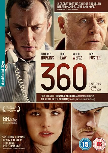 360 [DVD]: Amazon.co.uk: Anthony Hopkins, Jude Law, Rachel Weisz, Ben ...
