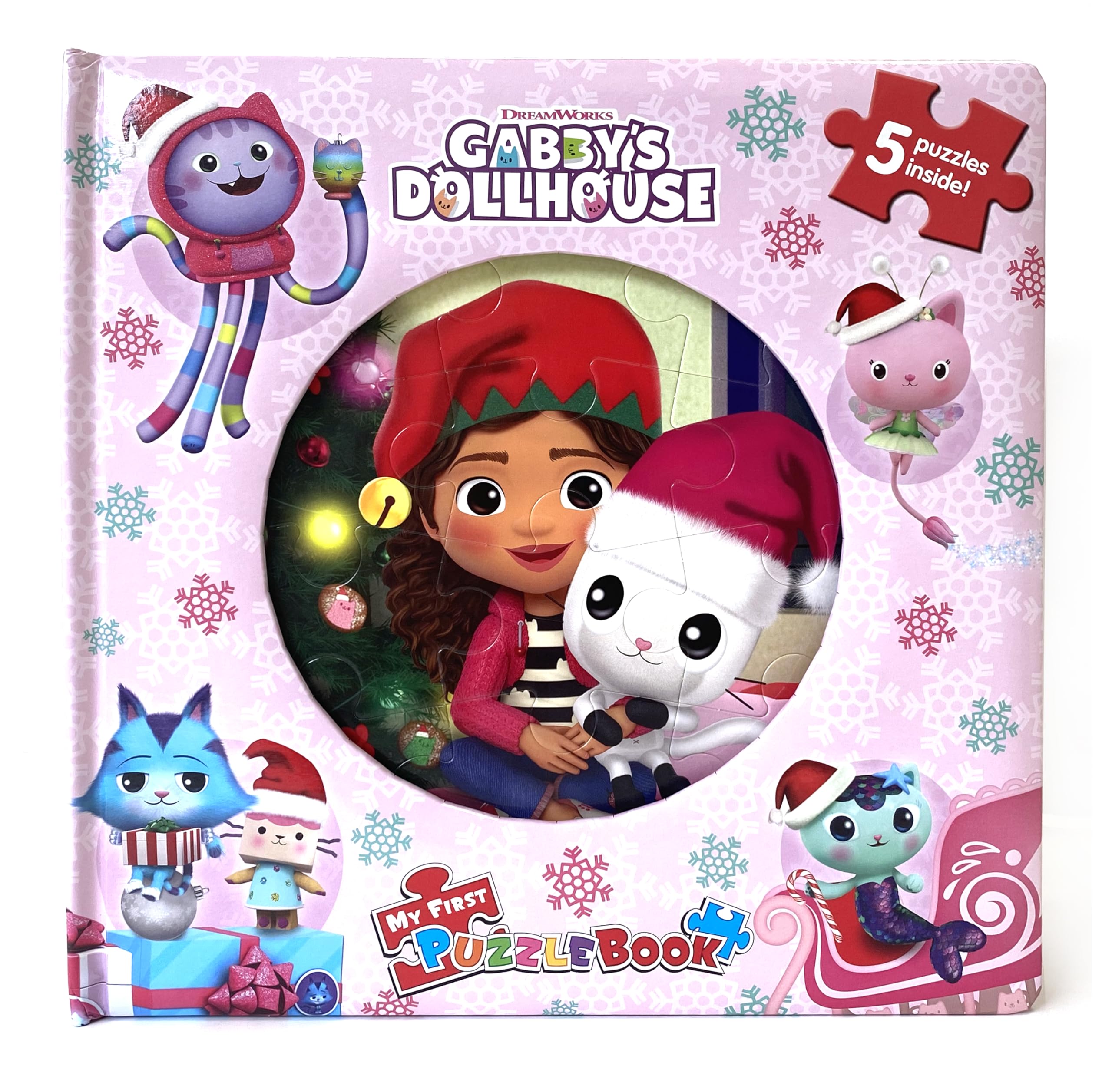 Gabby's Dollhouse Christmas My First Puzzle Book - Jigsaw Puzzles for ...