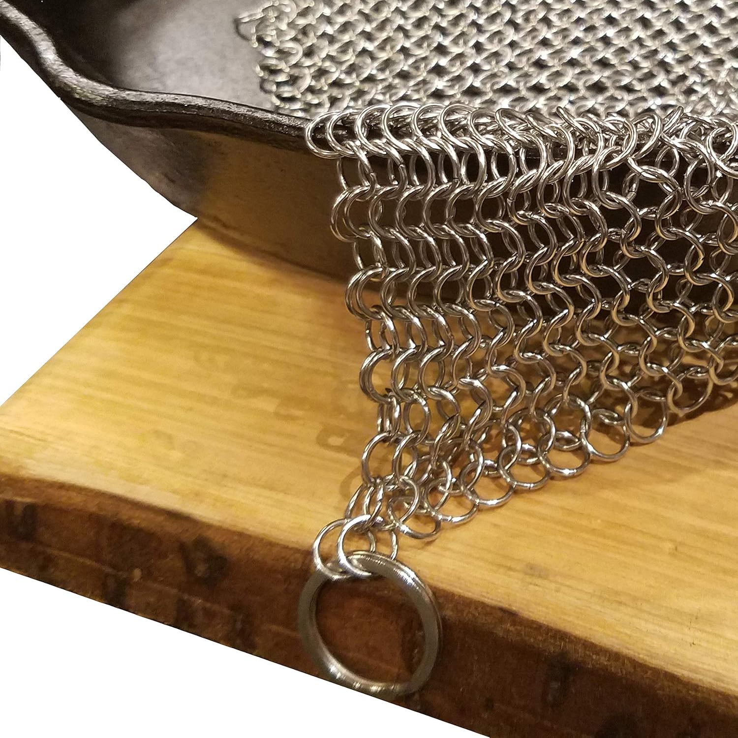 Amazon.com: Extra Large (XXXL) Cast Iron Chainmail Scrubber For ...