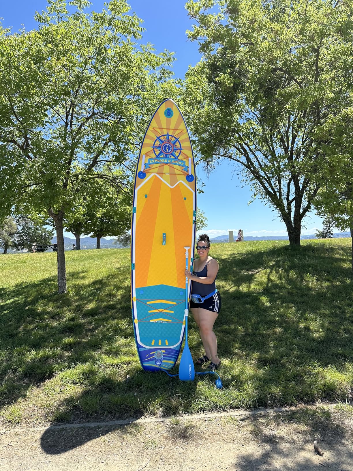 $47/mo - Finance Journey 34"/35" Extra Wide Paddle Board for Better ...