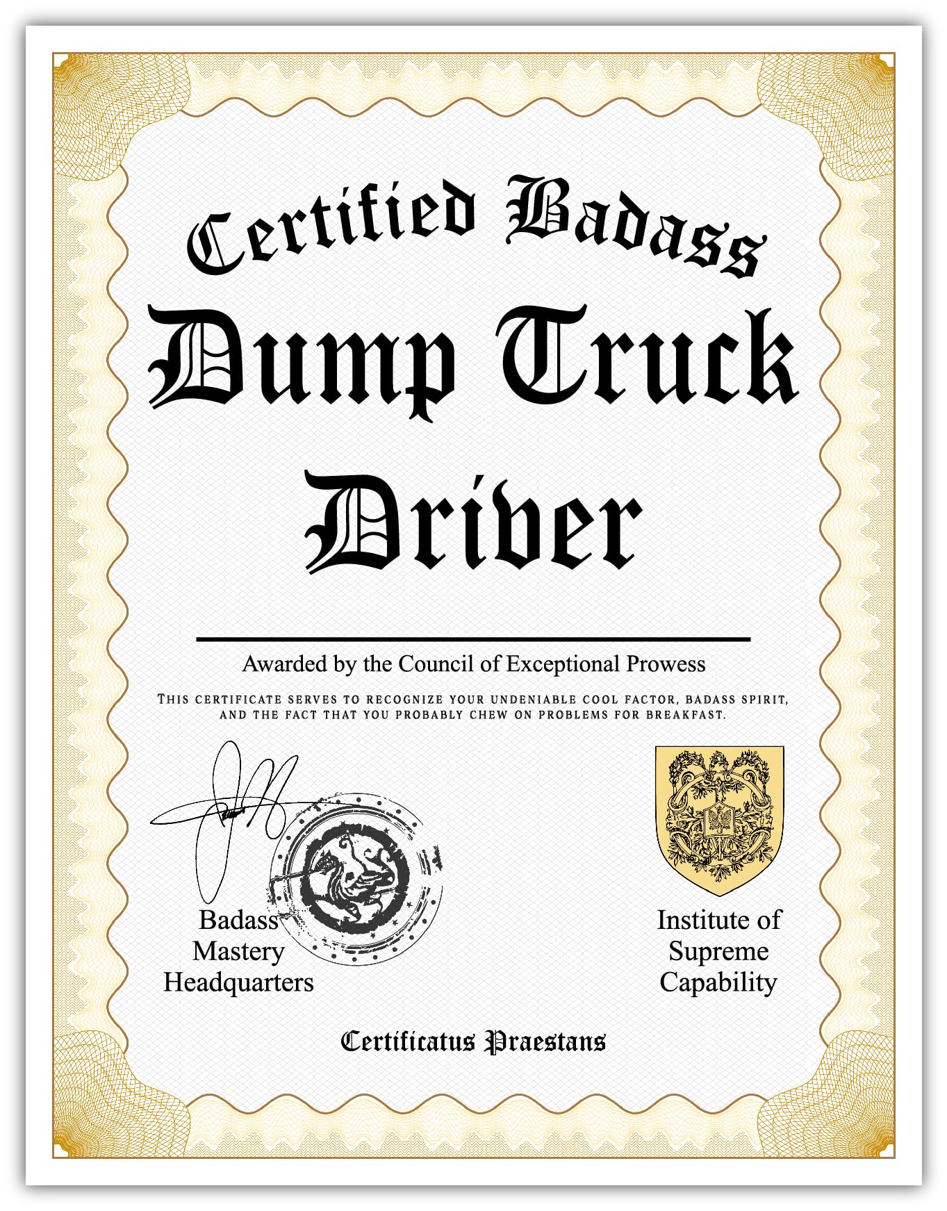 Customizable Printable Diplomas Redneck