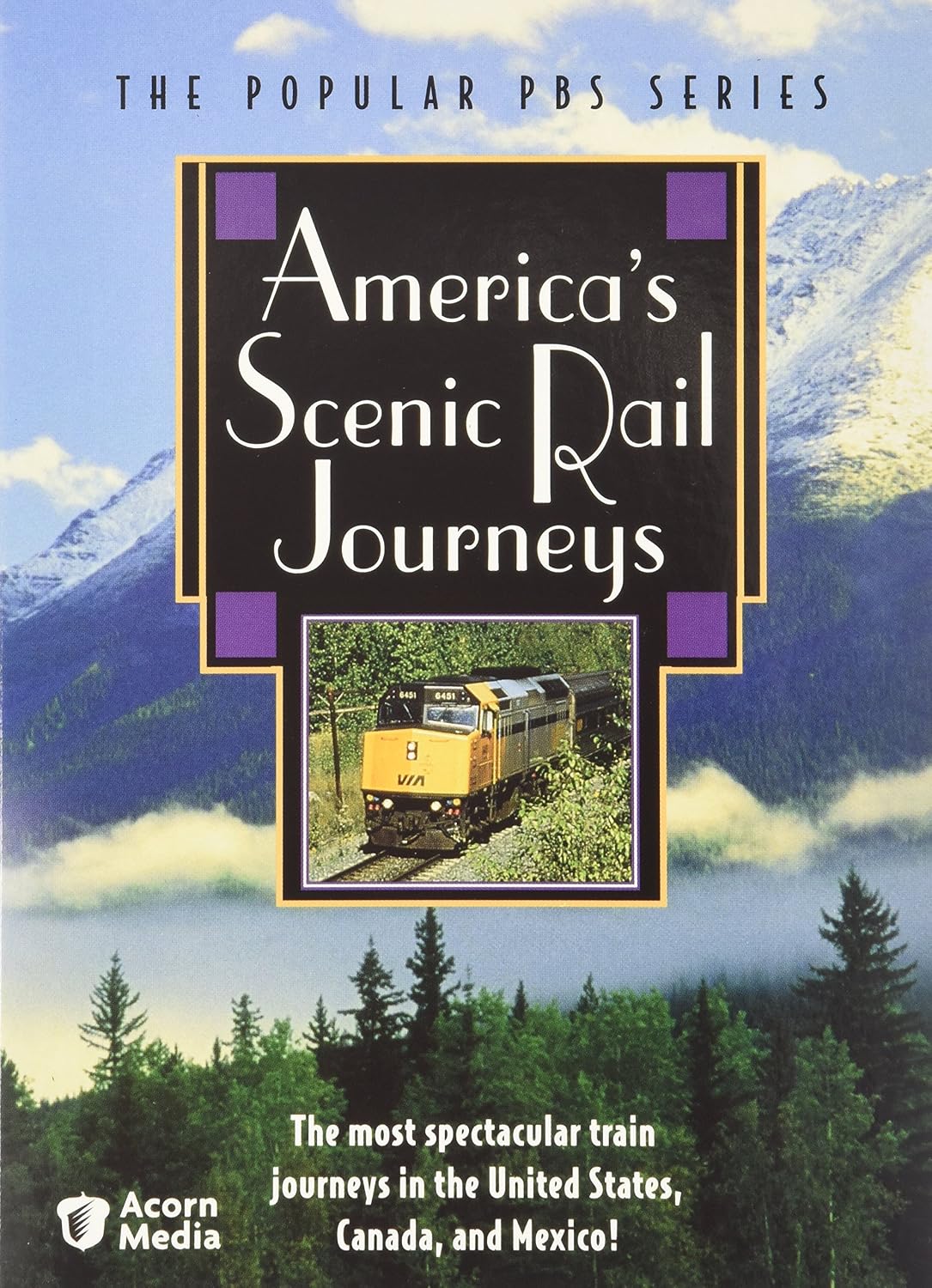 AMERICA'S SCENIC RAIL JOURNEYS DVD | Amazon.com.br