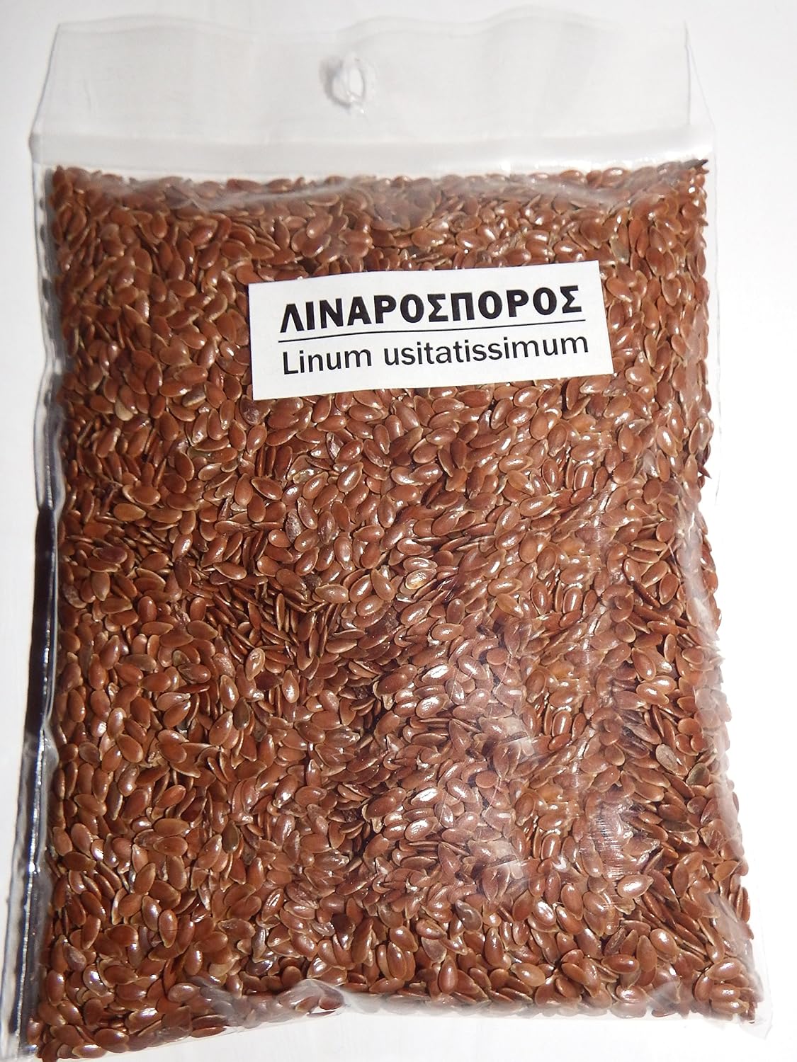 Amazon.com : Greek Flax Seeds (Linum Usitatissimum) 100g 3.52oz ...