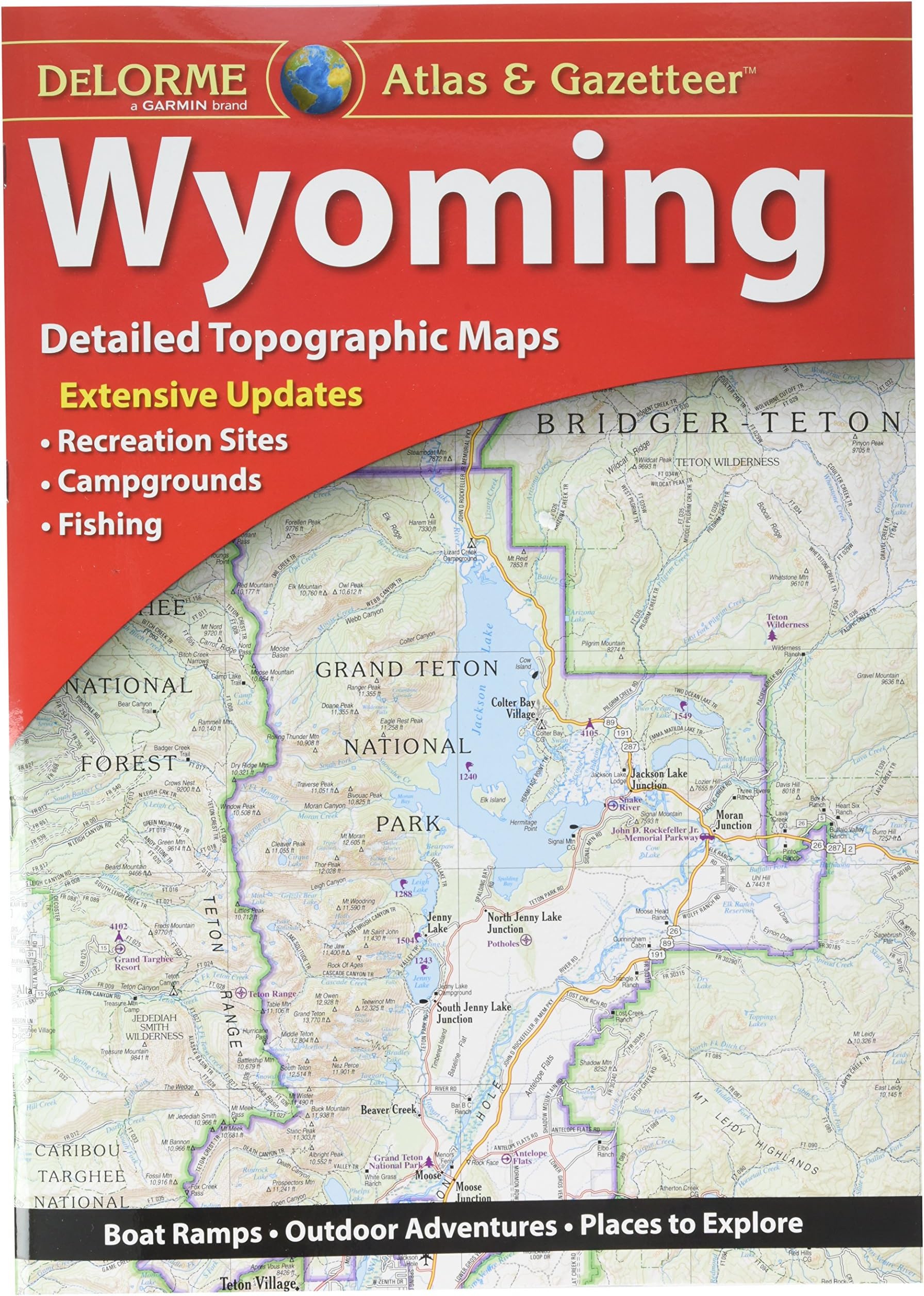 Amazon.com: Garmin Delorme Atlas & Gazetteer Paper Maps- South Carolina ...