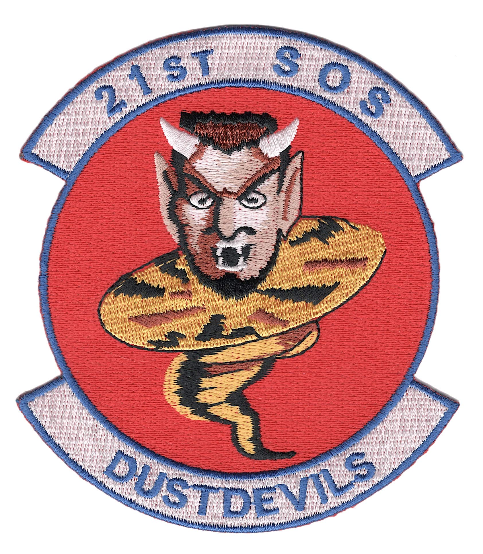 Amazon.com: Popular Patch 21st Special Operations Squadron-DUSTDEVILS ...