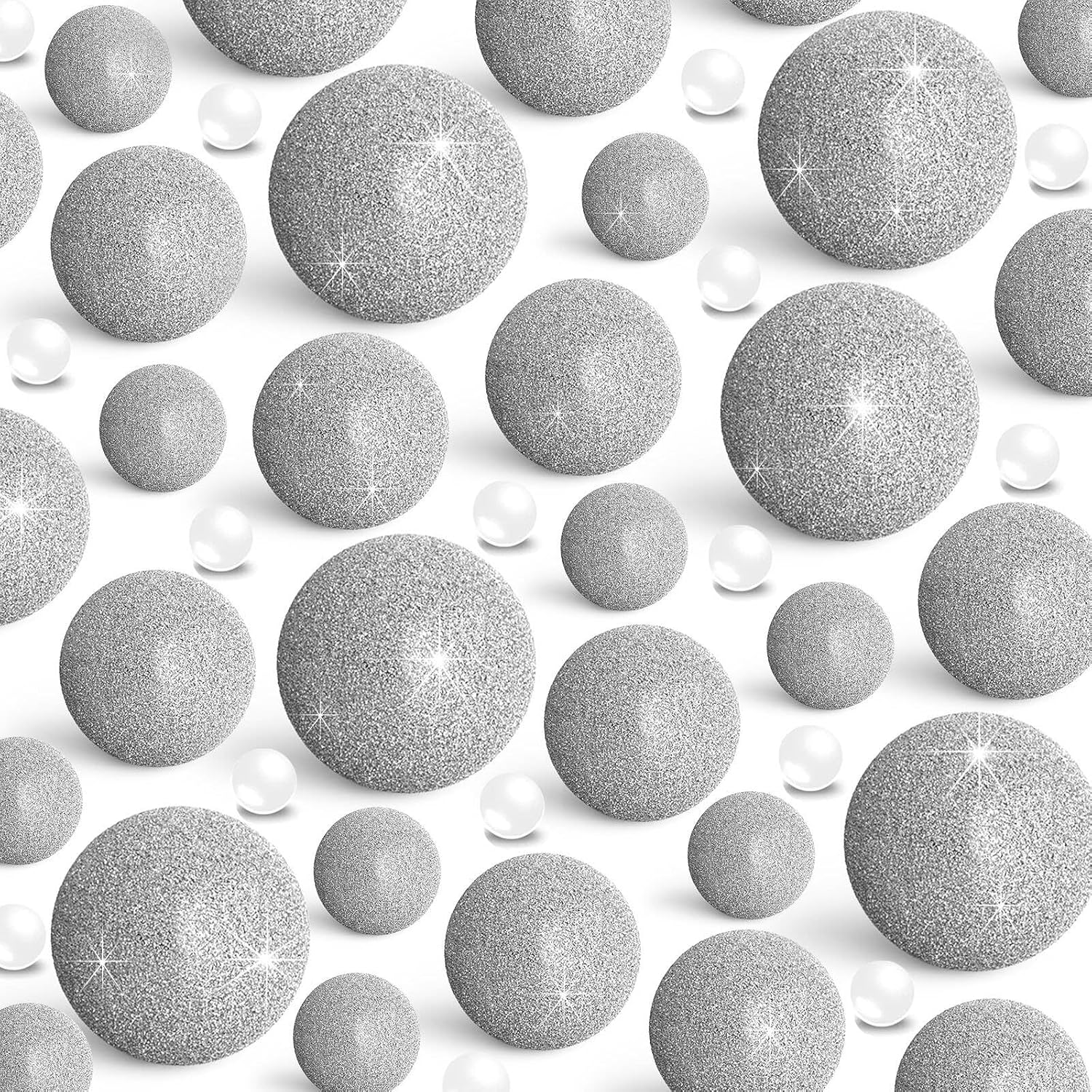 Amazon.com: YUXIYAN 100Pieces Floating Beads for Centerpiece Vase ...