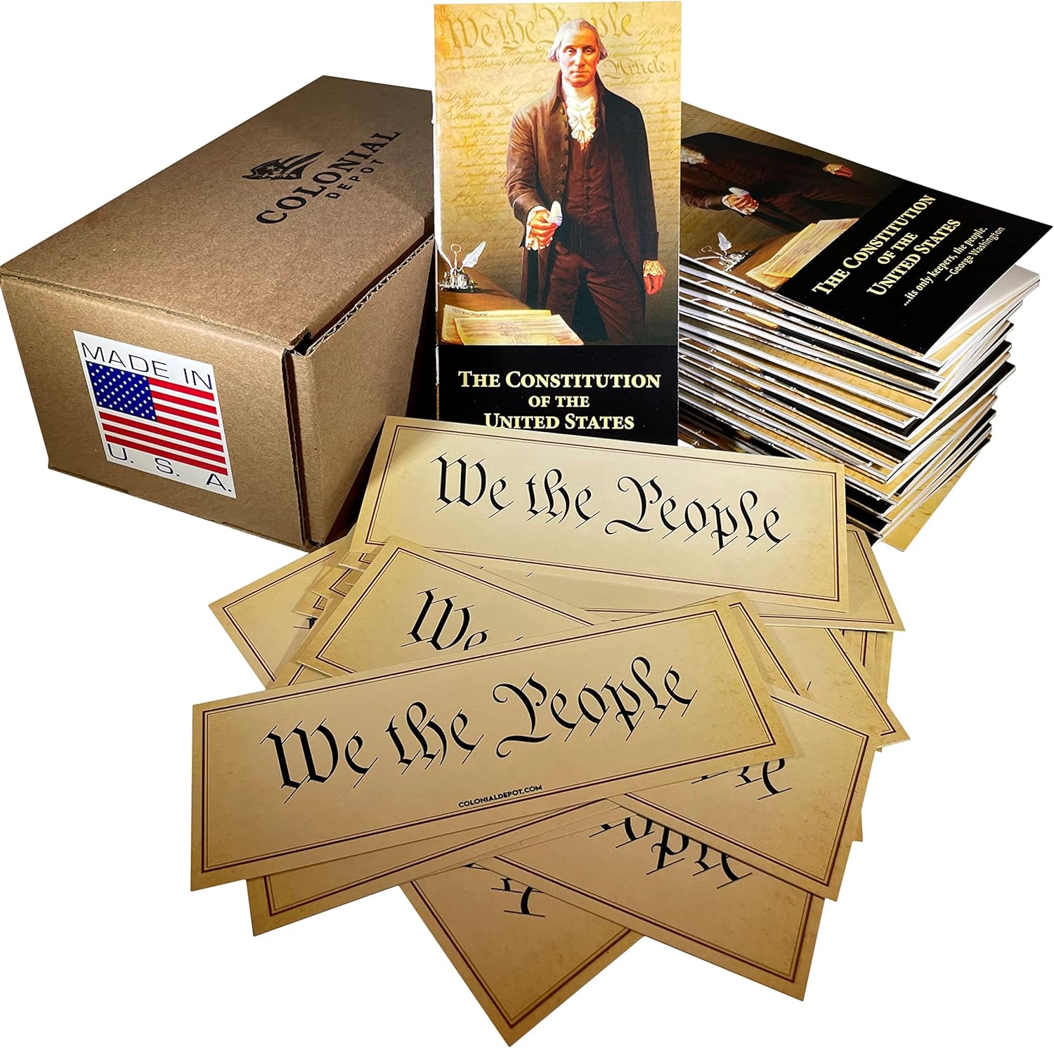 Amazon.com : 30 Pack Bulk US Pocket Constitution Booklet, The Bill of ...