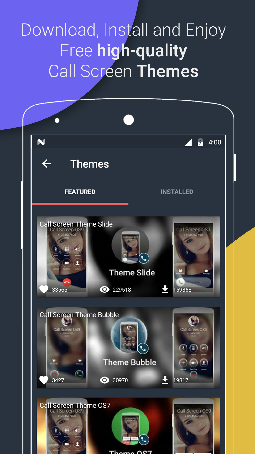 HD Phone 6 i Call Screen OS9 - App on Amazon Appstore