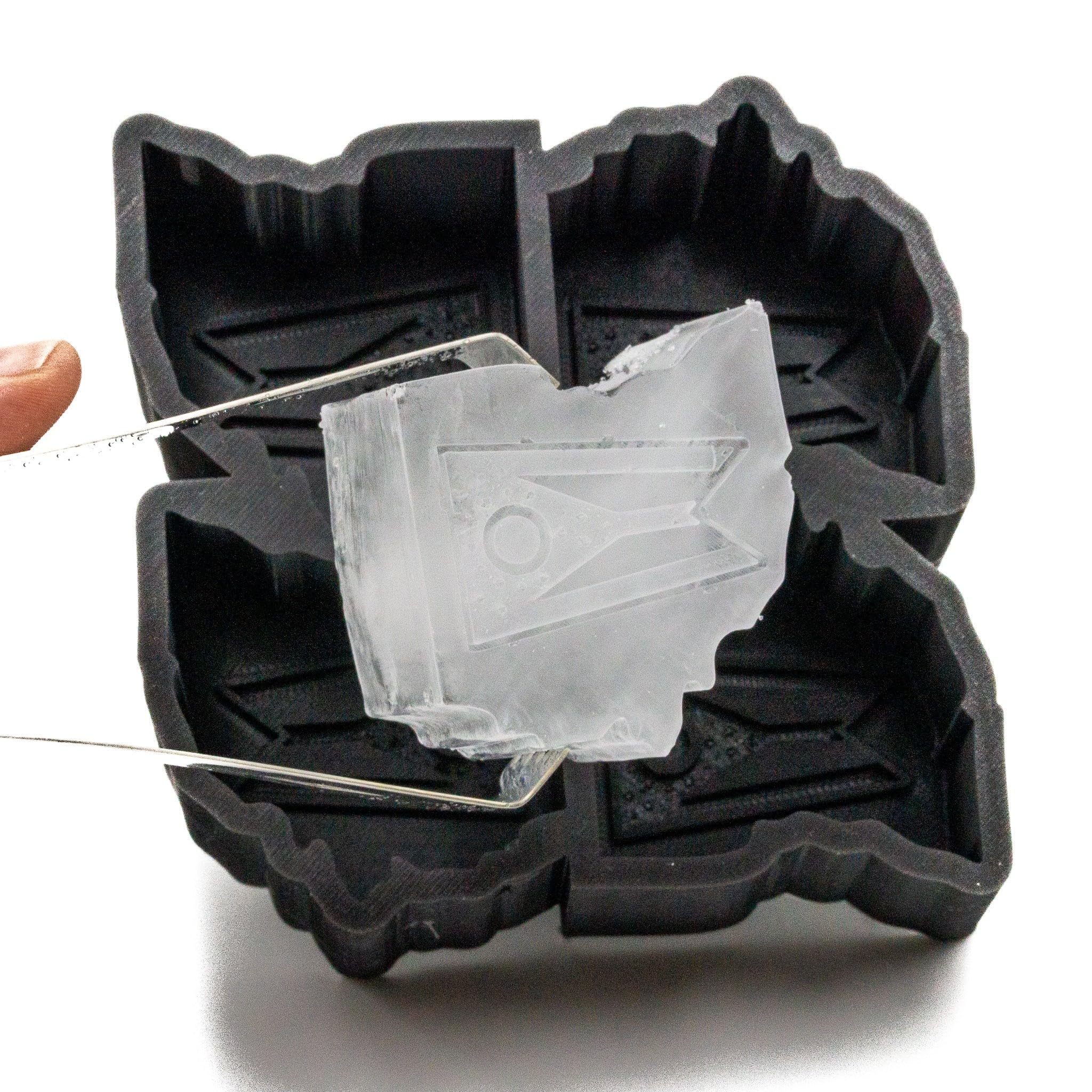 Amazon.com: Siligrams Silicone Ice Cube Tray - State Shaped Ice Cube ...