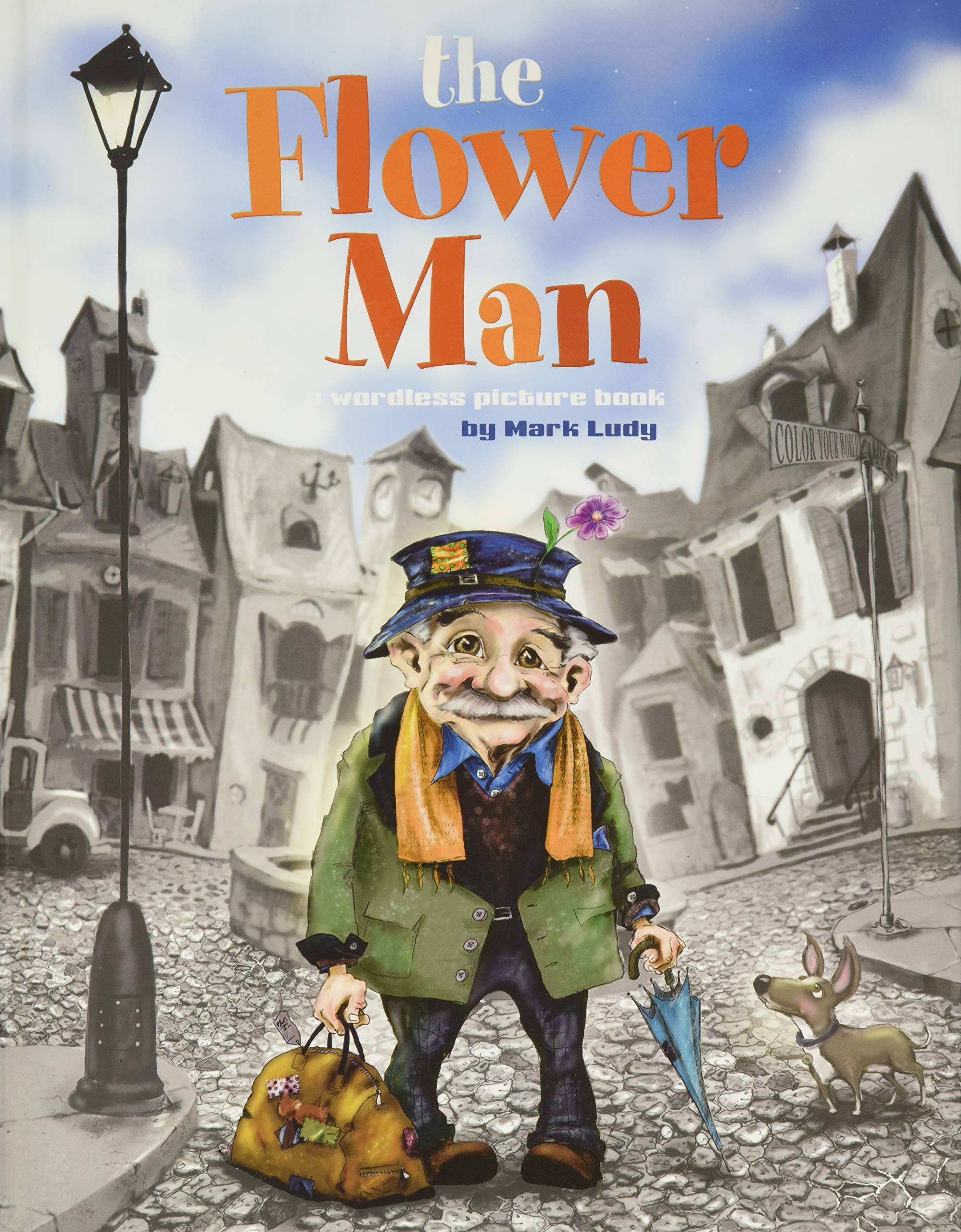 The Flower Man: A Wordless Picture Book: Ludy, Mark, Ludy, Mark ...