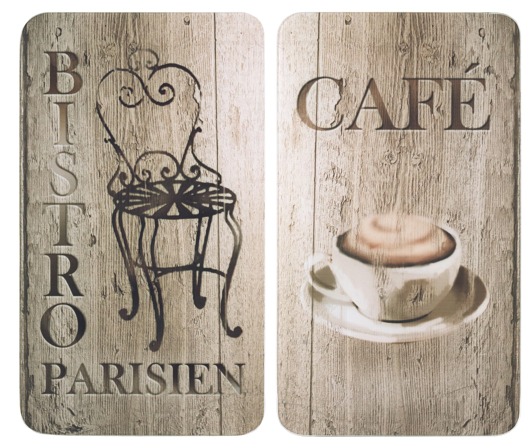 WENKO 2521310100 Universal Cover Plates Bistro - Set of 2, for All ...