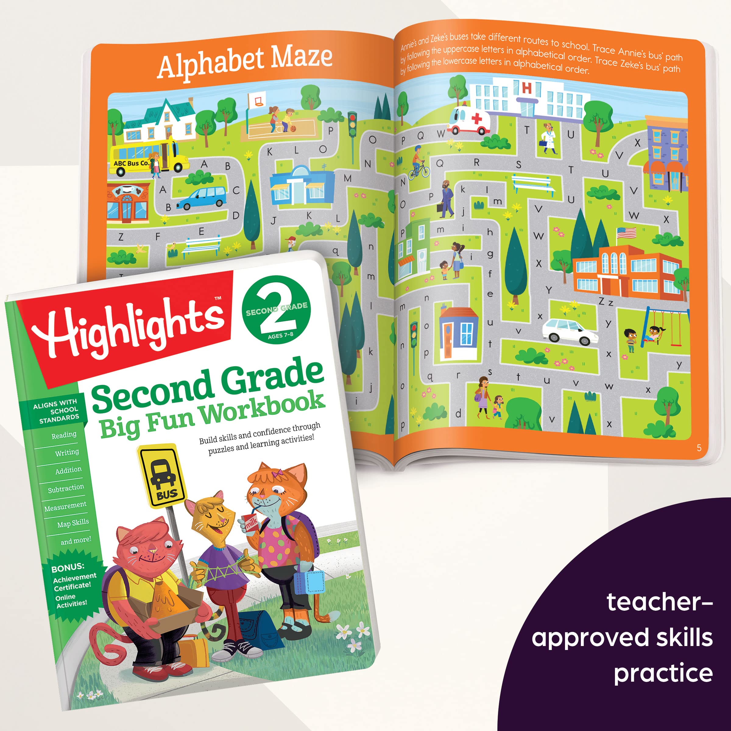 Snapklik.com : Highlights For Children School Success Pack Second Grade